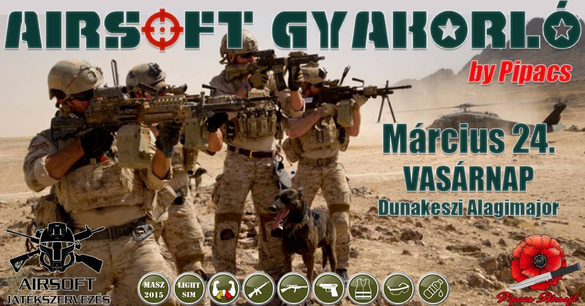 Airsoft Gyakorló Alagimajor 03.24.-Magyarország